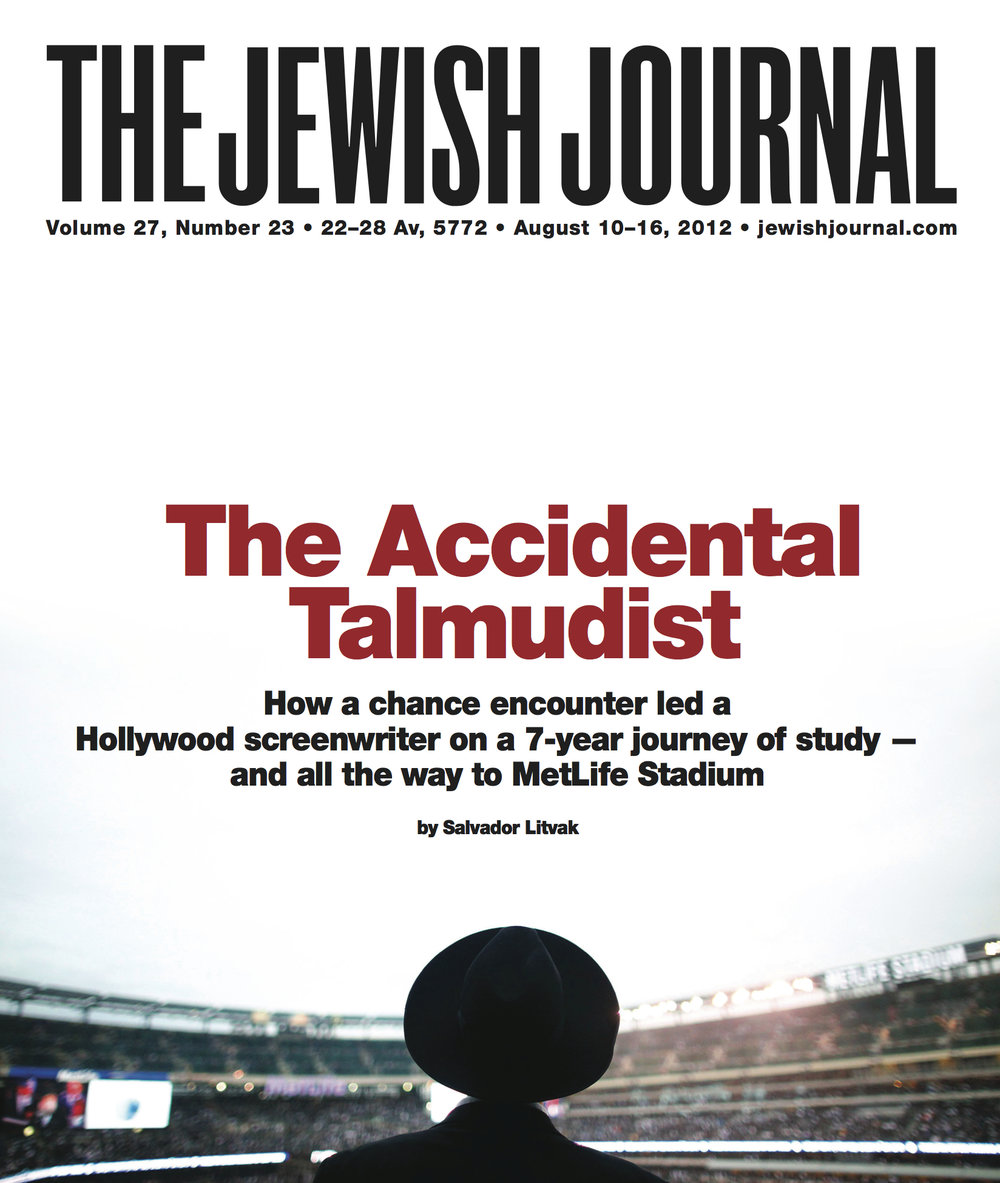 A Jewish Journal Cover Story: The Accidental Talmudist